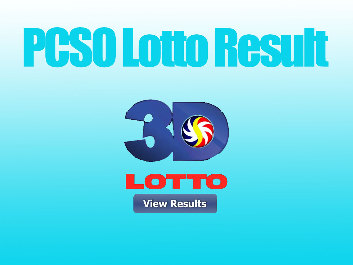 PCSO Swertres 3D Lotto Result Today August 5 2023 PCSO Swertres 3D Lotto Result Today August 5 2023